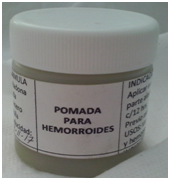 POMADA PARA HEMORROIDES :: Productos-medicinales-herbolario
